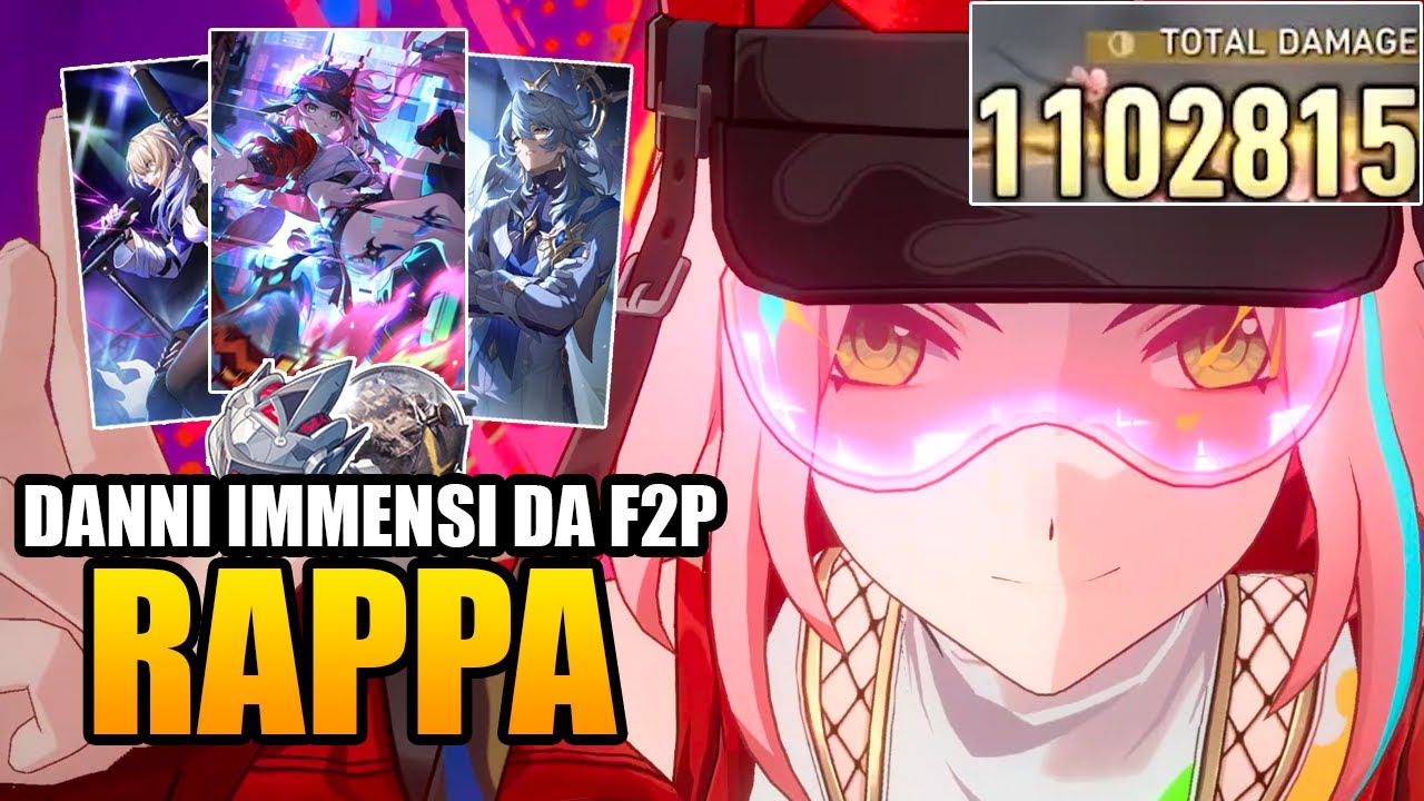 COME SI BUILDA RAPPA? Guida al Kit, Best Build, Lightcone e Teamcomp ...