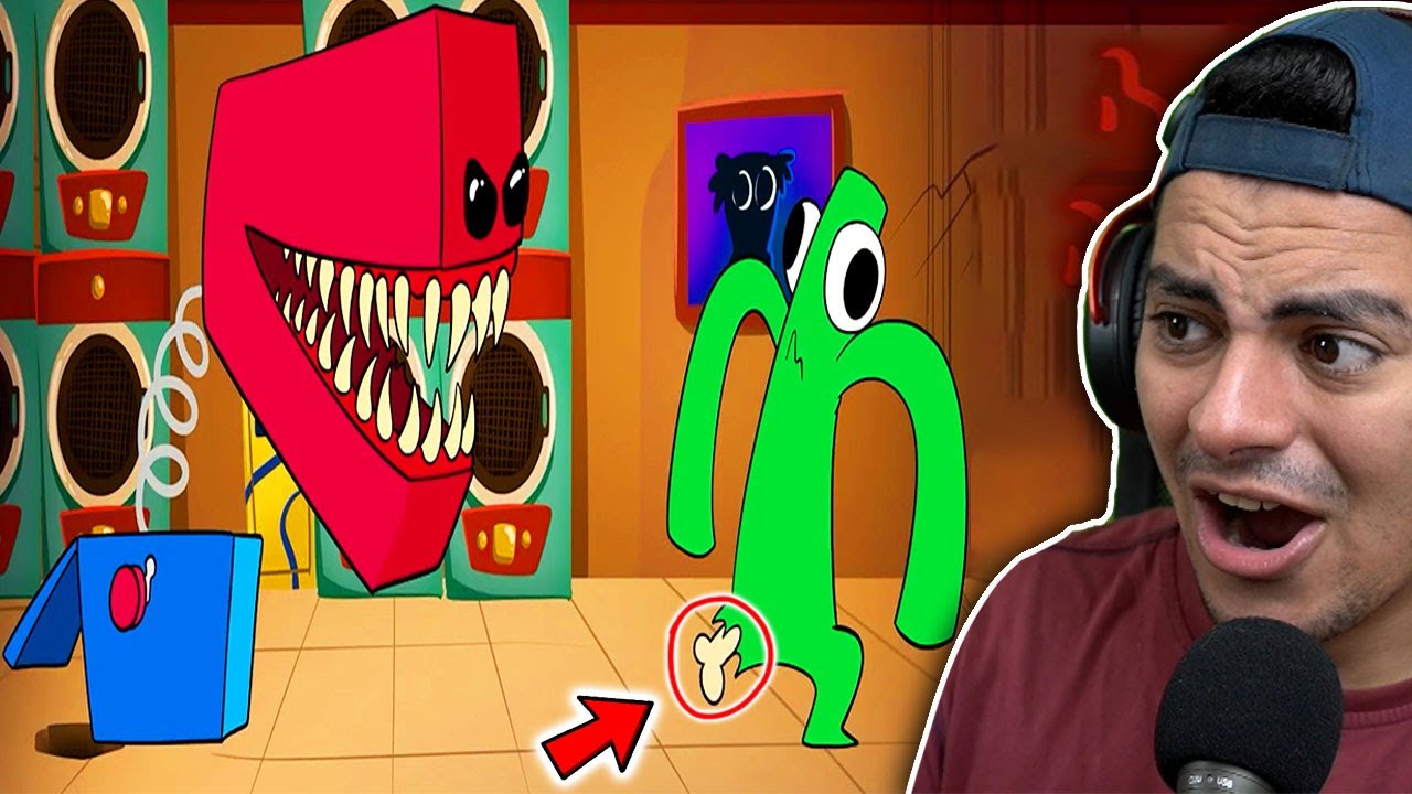 BOXY BOO EATS Green's Legs !! - Funniest Poppy Playtime x Rainbow ...