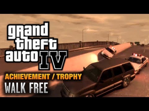 GTA 4 - Walk Free Achievement / Trophy (1080p)