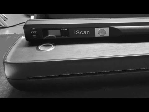 Laser printer with iScan scanner - YouTube