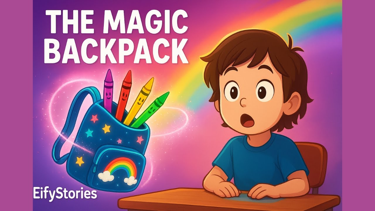 The Magic Backpack | Short Animated Bedtime Story for Kids - YouTube