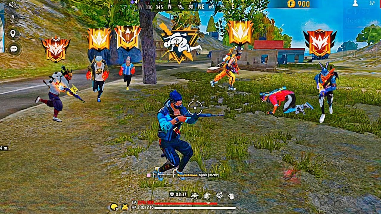 Free fire Mobile gameplay [ Full Gameplay on Mobile Redmi c13 5g ] New ...