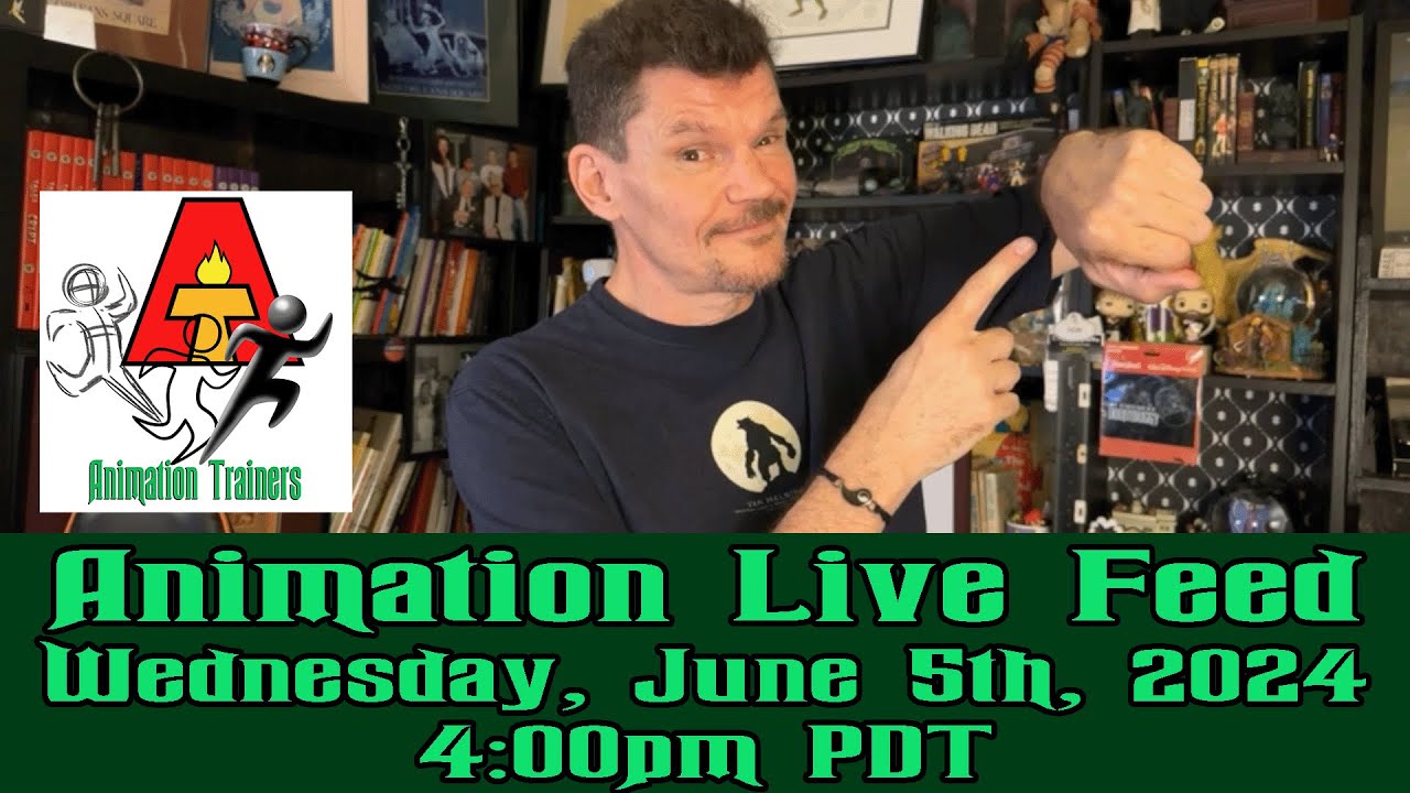 Animation Trainers - First Ever Live Feed! - YouTube