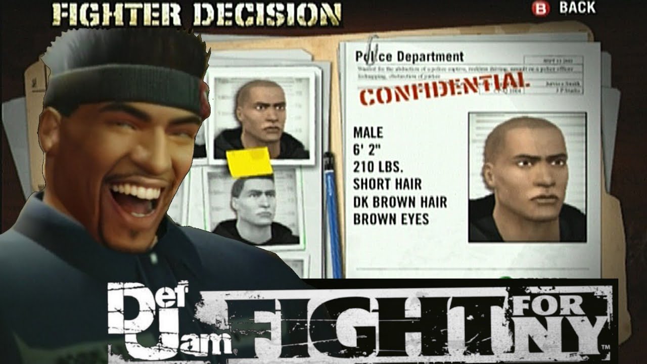 Def Jam Fight for Ny "Como crear a los sospechosos de ejemplo en la ...