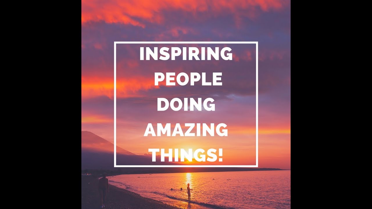 Intro Vid- 30 Days of Interviewing Inspiring People Doing Amazing ...