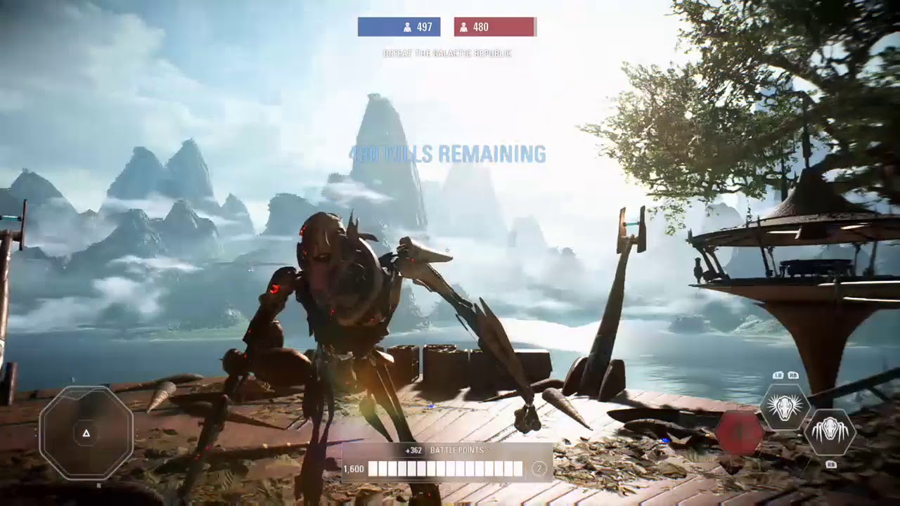 General Grievous SHATTERED Armour Legendary Skin Gameplay- Battlefront ...