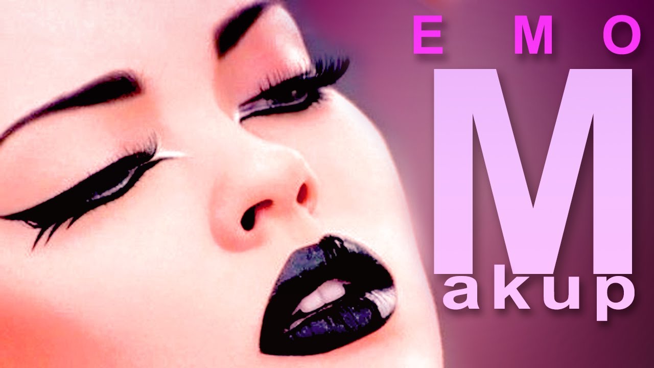 Emo Lips Makeup XD: - Emo Janes Song Effect - YouTube