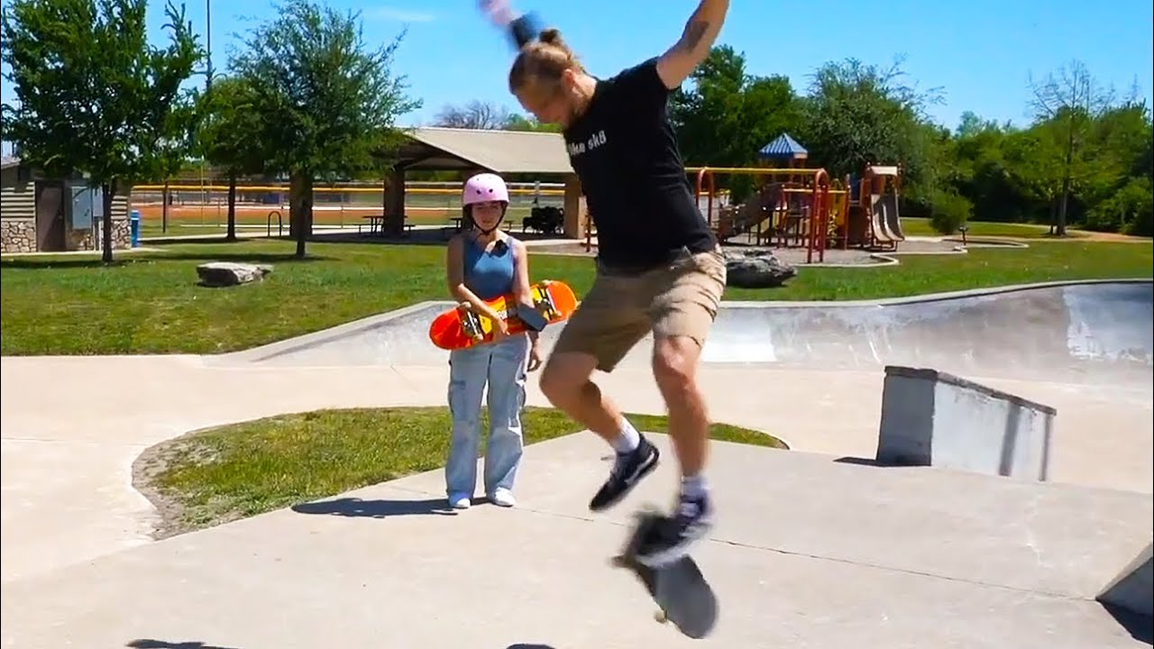 Ricky shows Maya the HOSPITAL FLIP - YouTube