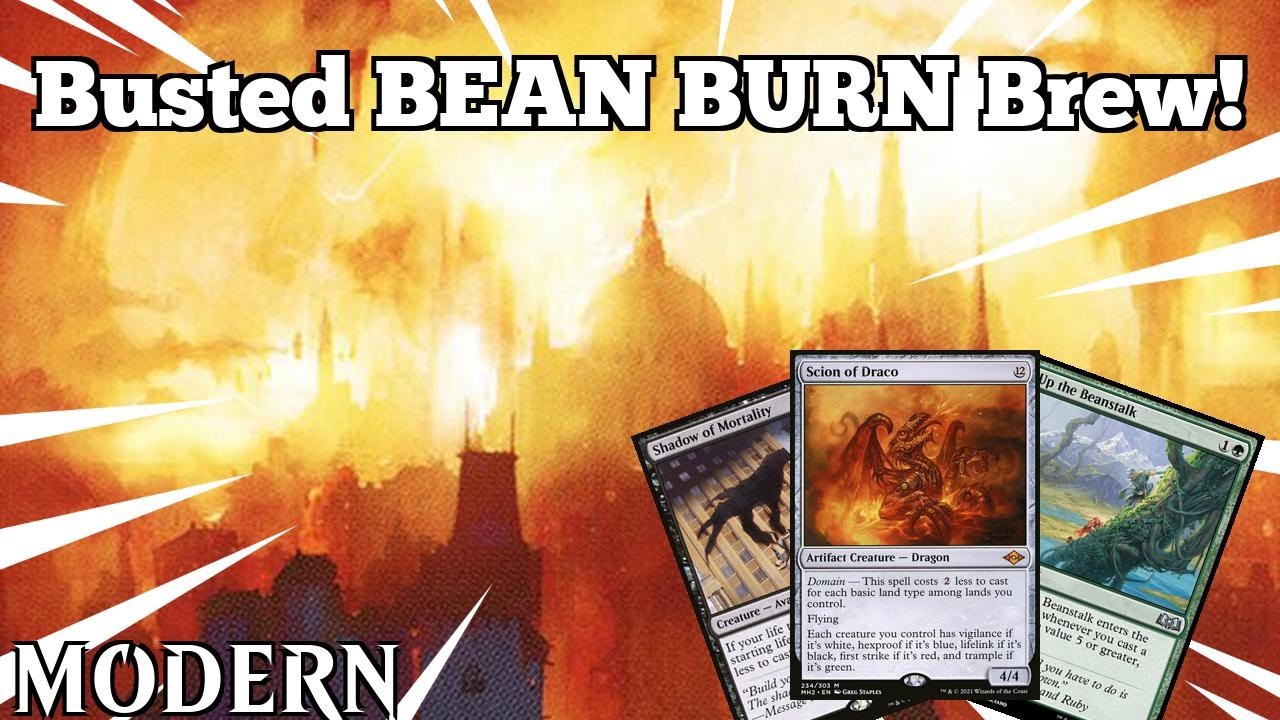 Busted BEAN BURN Brew! | Calibrated Beans | Modern | MTGO - YouTube