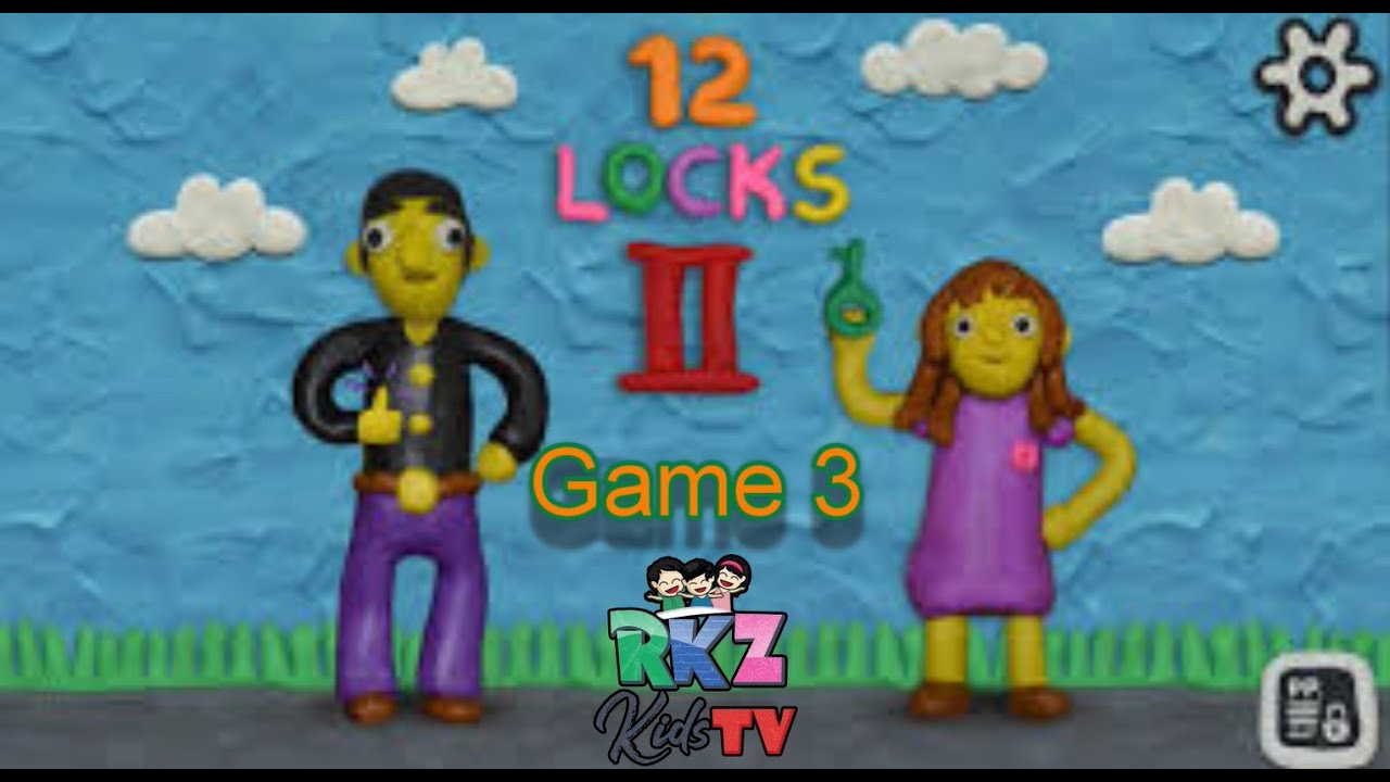 Game 3 - 12 Locks Part II | Challenging Puzzle Game | Kids Gaming - YouTube