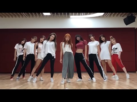 TWICE - ‘Dance the Night Away’ (1,3절) Dance Practice Mirrored