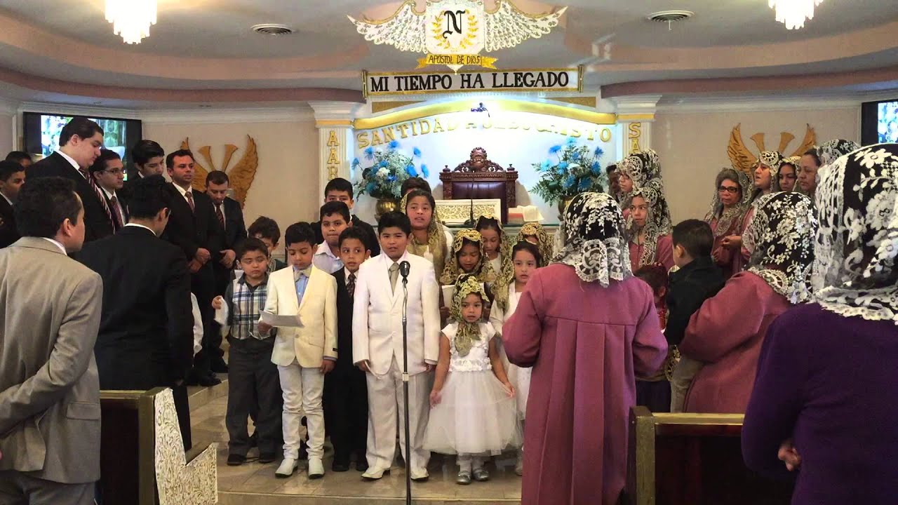 Canto coro niños Montreal LLDM Enero/2015 - YouTube