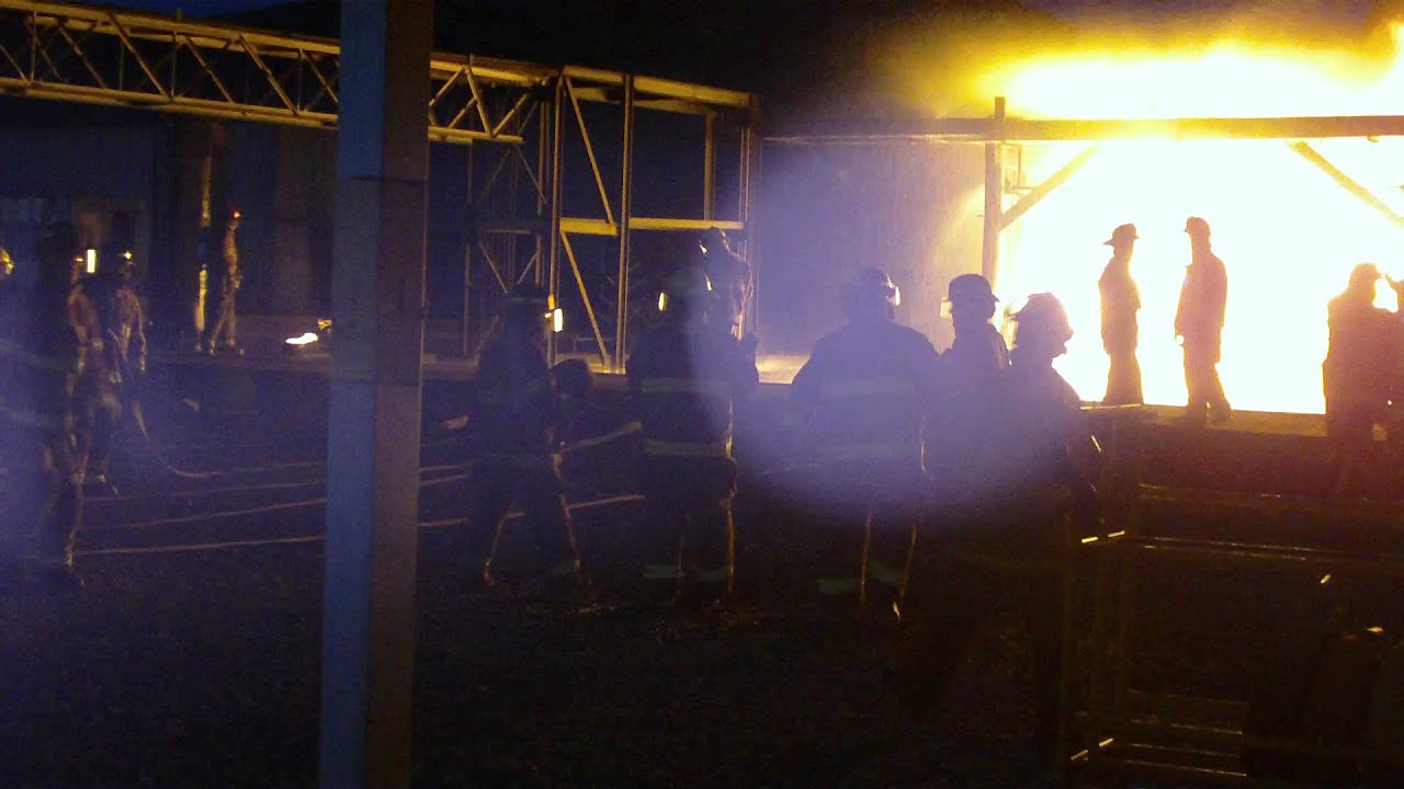 2011 Conocophillips Industrial Fire School Night Burns at FSA Elko Nv ...