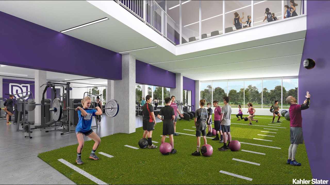 North Shore Country Day Reimagining the Mac Gym - YouTube