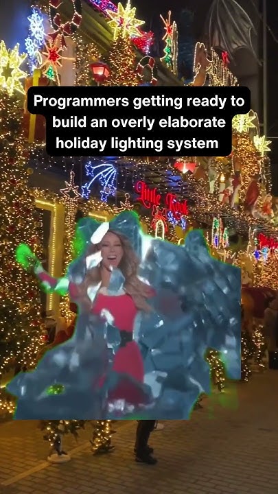 Shout out to all the programmers spreading festive cheer!! - YouTube