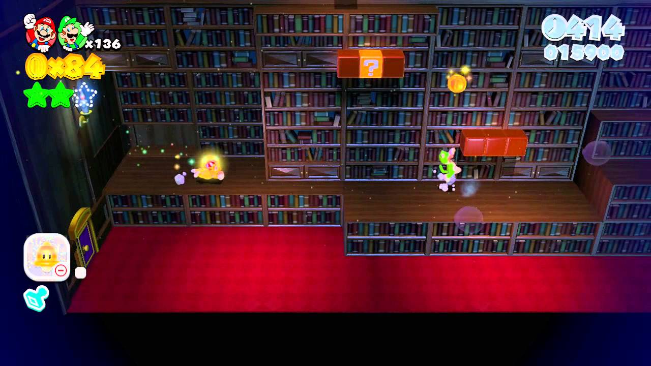 Super Mario 3d world episode 7: Haunted house - YouTube