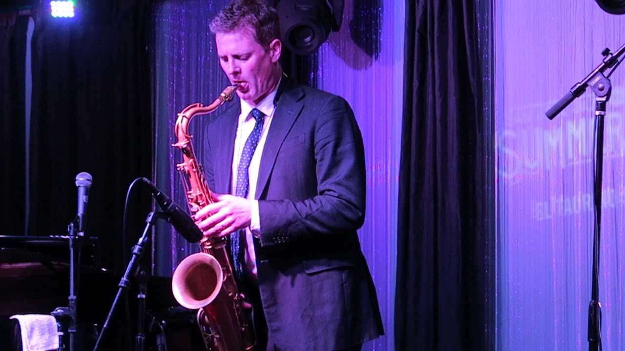 FAST BEBOP~Eric Alexander (sax) w Peppe Merolla driving the train w ...