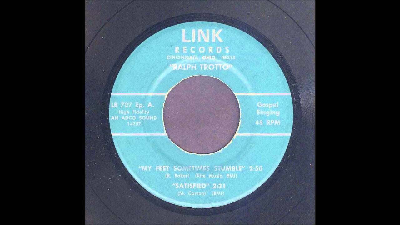 Ralph Trotto - Satisfied - Gospel Bop 45 - YouTube