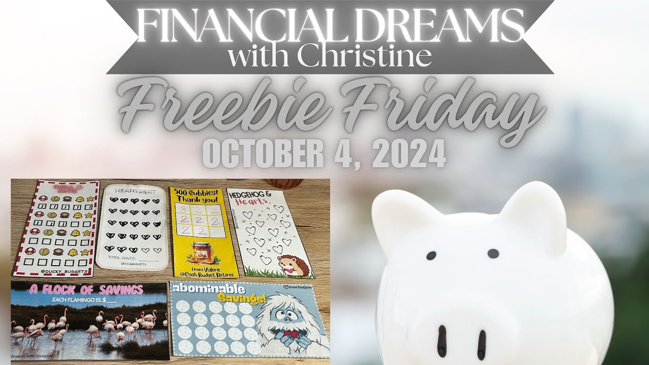 Freebie Friday Savings Challenge! Let's Save $26! Will I Finish Any ...