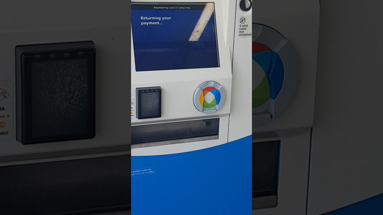 Opal Card Scam: Top Up Machine not returning higher minimum top up ...