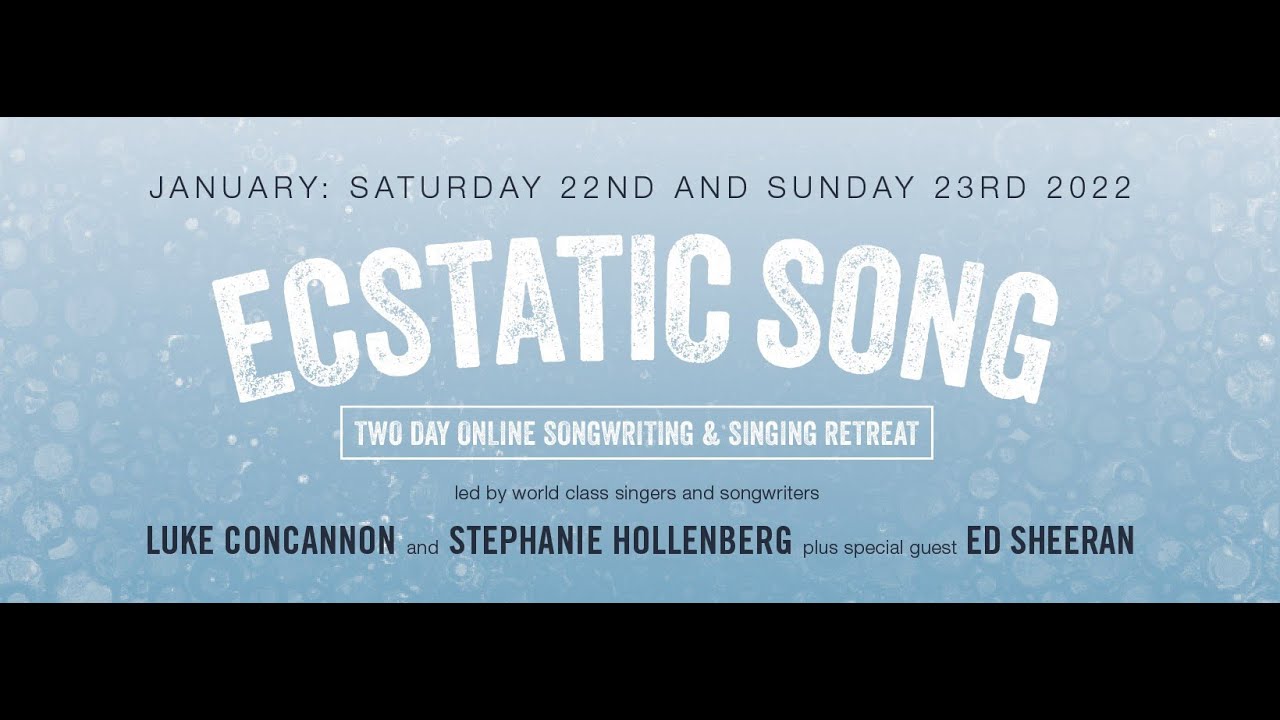 Luke Concannon & Stephanie Hollenberg - Ecstatic Song 2022 Interview ...