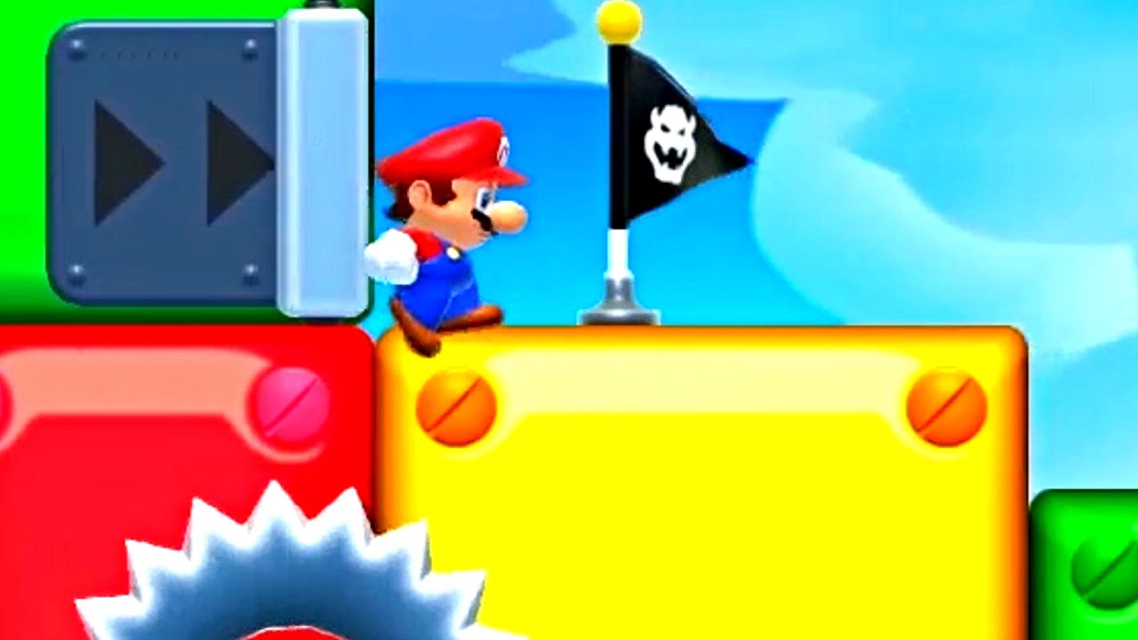 Super Mario Maker 2 🔧 Color Block Acrobatics 2 🔧 bran98 - YouTube