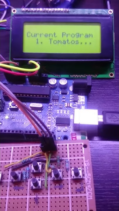 Arduino Greenhouse monitoring system Part1 - YouTube