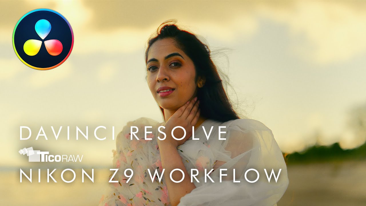 How To Color Grade Nikon Z9 N-Raw In DaVinci Resolve - YouTube