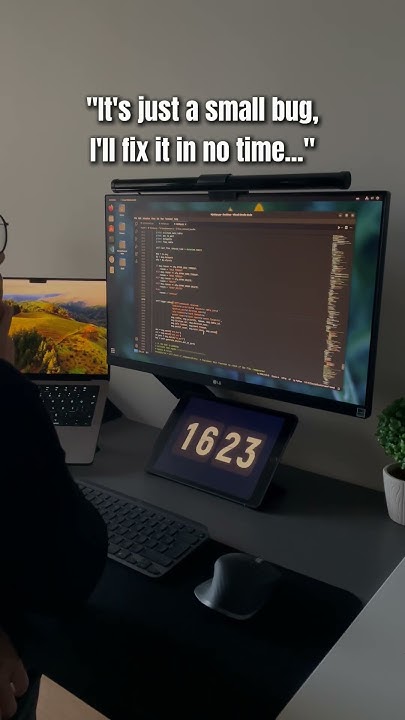 Don't underestimate a bug 😭 #codingmemes - YouTube