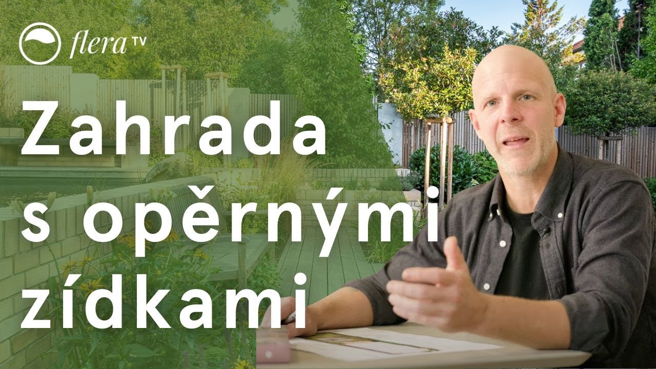 Zahrada s opěrnými zídkami | Inspirativní zahrada | Flera TV - YouTube
