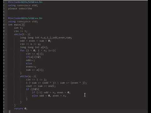 B. Even-Odd Increments codeforce solution || Codeforces Round #828 (Div. 3) - YouTube