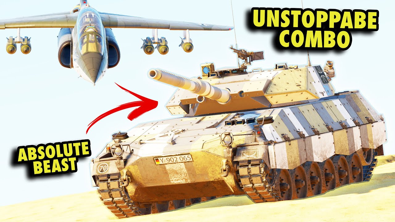 GERMANY'S BEST PREMIUM TANK - TAM 2IP & Alpha Jet in War Thunder - YouTube