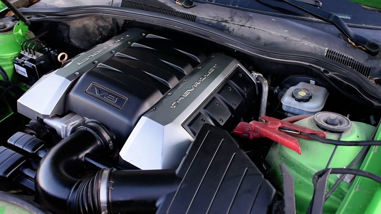 2011 CHEVY CAMARO SS 6.2 L99 ENGINE & 6L80 AUTOMATIC TRANSMISSION SWAP ...