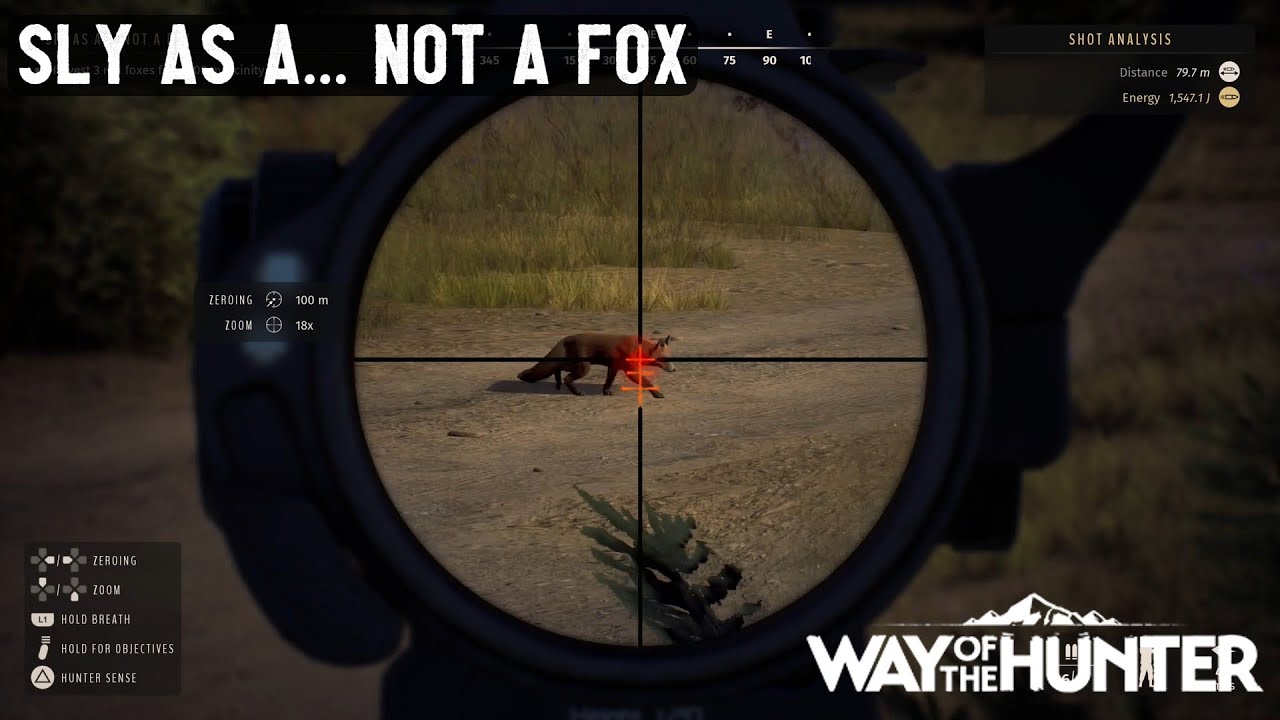 Sly As a... Not a Fox Way of the Hunter - YouTube