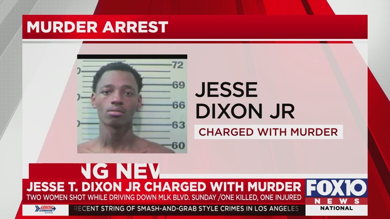 Jesse Dixon Jr. charged with murder in connection with Sunday shooting ...