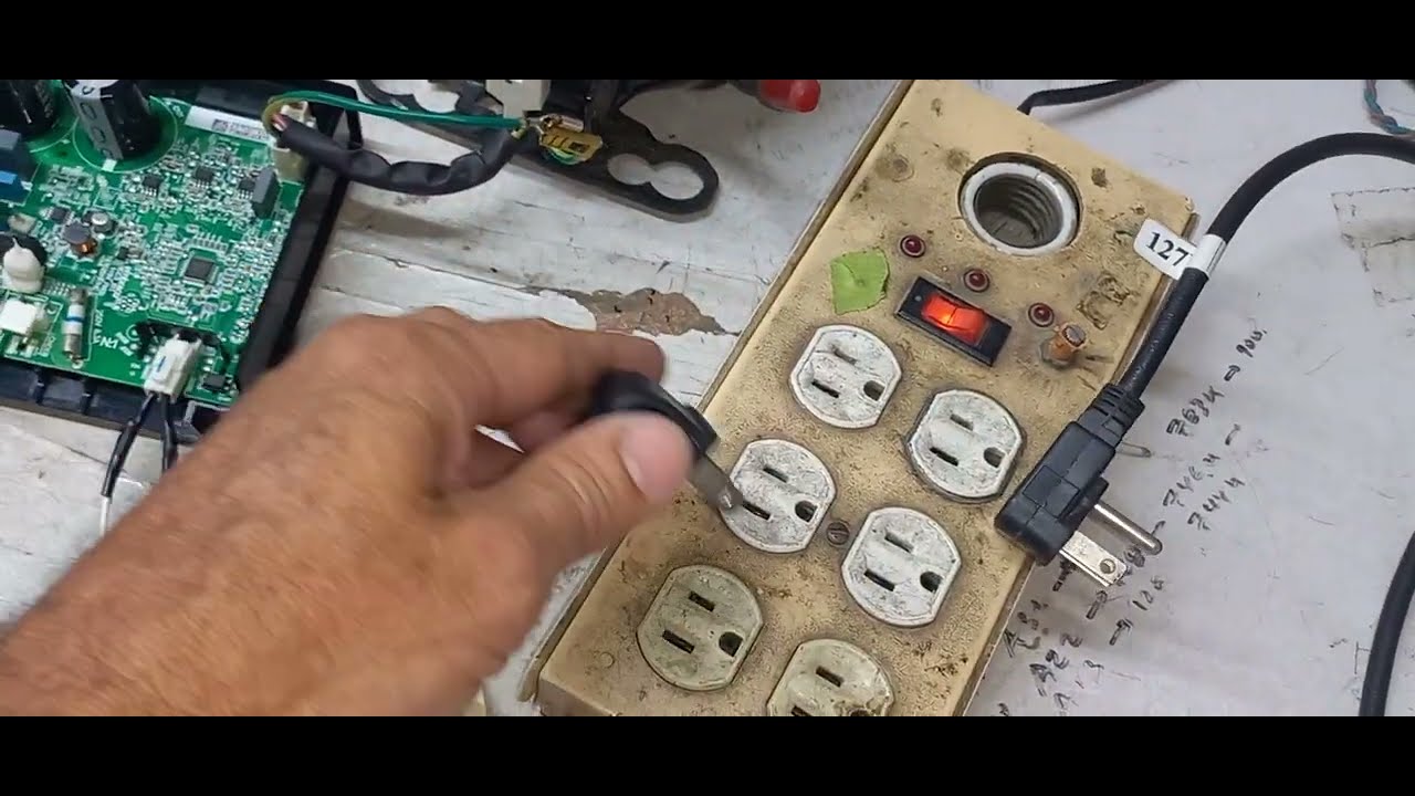 COMO PROBAR TARJETA INVERTER EMBRACO VCC3_11 Instalada en una nevera ...