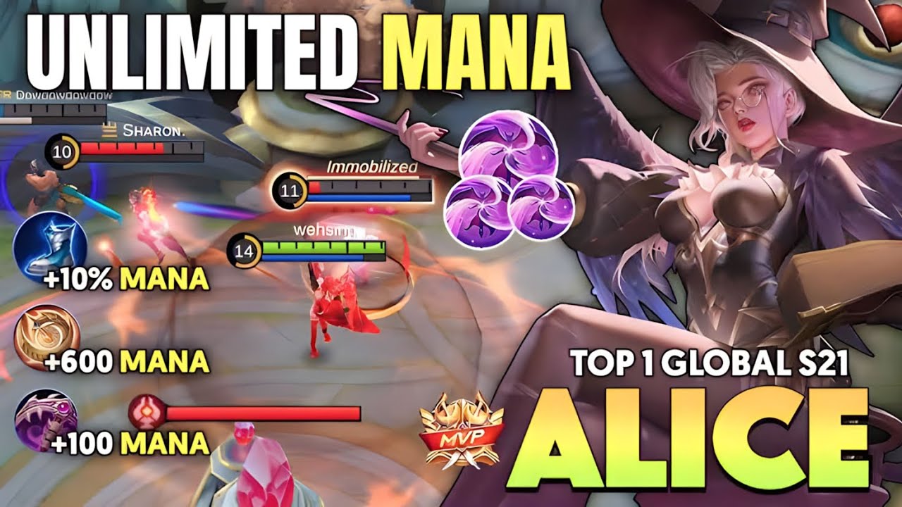 UNLIMITED MANA+DAMAGE HACK🤔-MLBB - YouTube