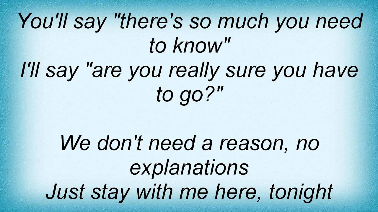 17971 Phil Collins - Please Come Out Tonight Lyrics - YouTube