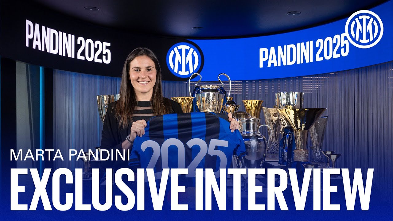 MARTA PANDINI | EXCLUSIVE INTER TV RENEWAL INTERVIEW | #Pandini2025 # ...
