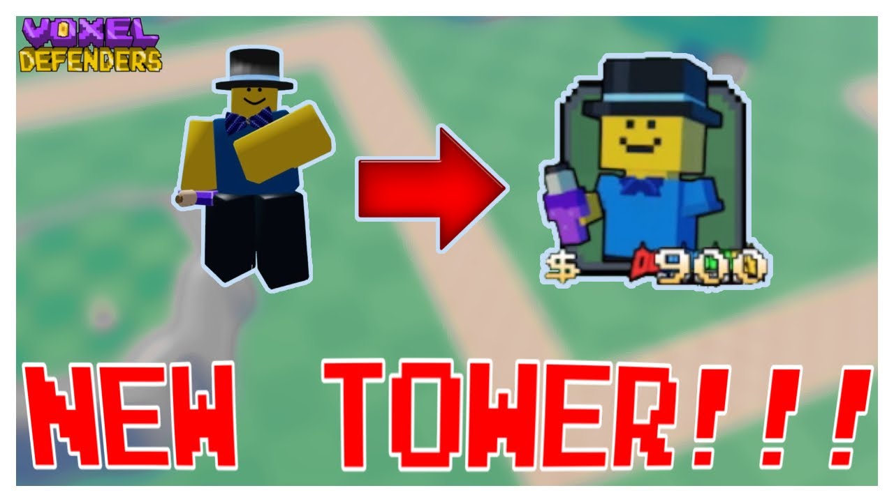 Voxel Defenders Cloner Tower Showcase(Doomspire Defense x Voxel ...