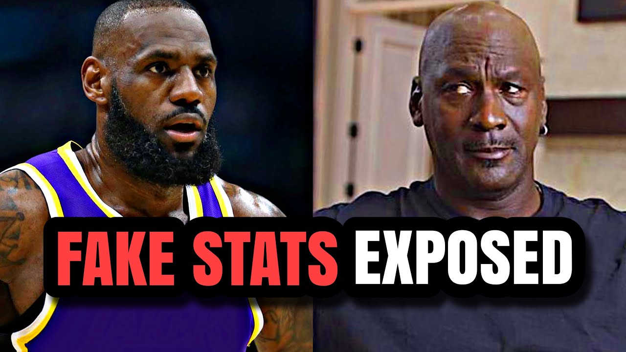 LeBron James FAKE STATS EXPOSED - YouTube