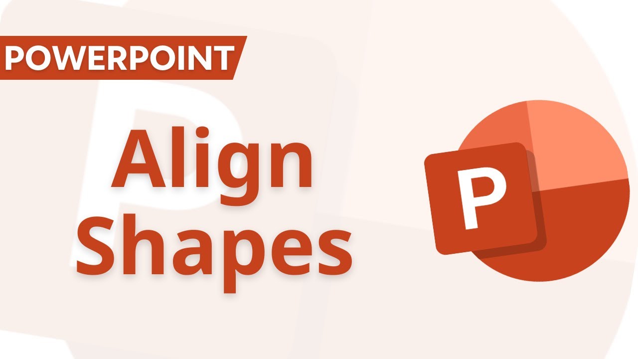 Powerpoint | Align Shapes - YouTube