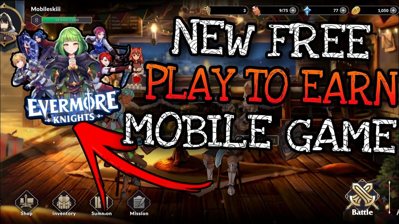 NEW FREE TO PLAY TO EARN Mobile Game DECEMBER 2022 - YouTube
