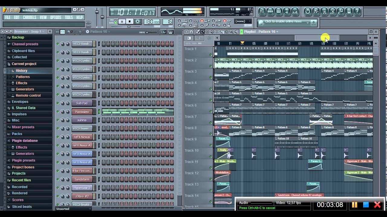 Some older FL Studio project of mine - YouTube