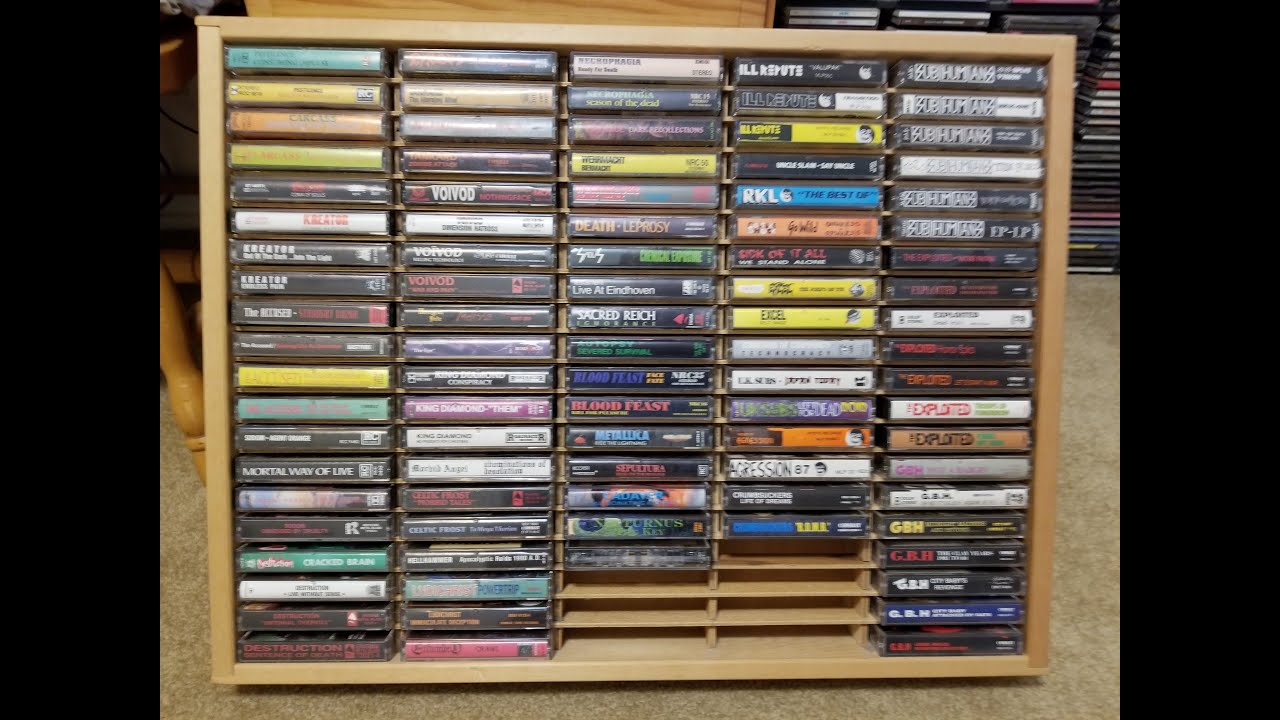 My Forgotten Metal and Punk Cassette Tape Collection from the 80's and ...