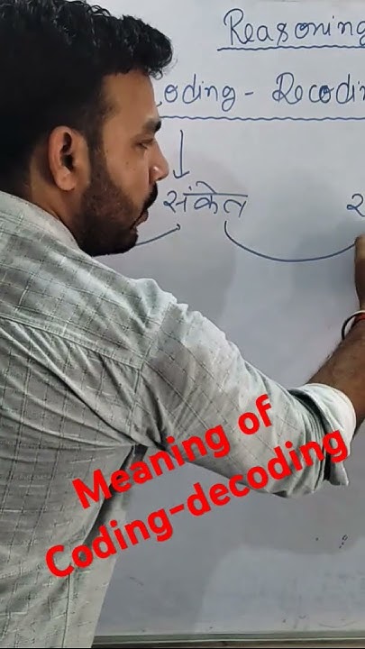 Coding Decoding Concept Maths Codingdecodingtricks Education Ssc Uppolice Youtube