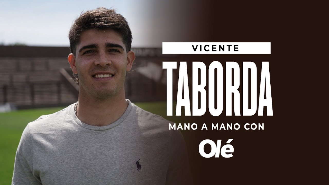 Vicente Taborda con Olé: su regreso a Platense, su vida en Boca y un ...