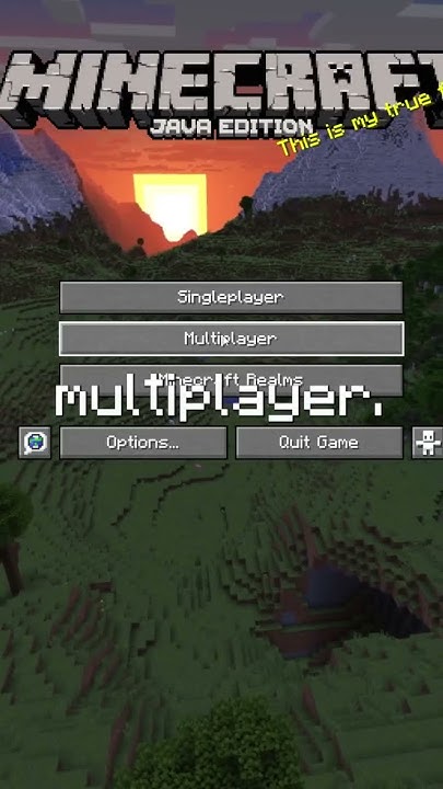 How to Join Minecraft Servers on Java Edition shorts - YouTube