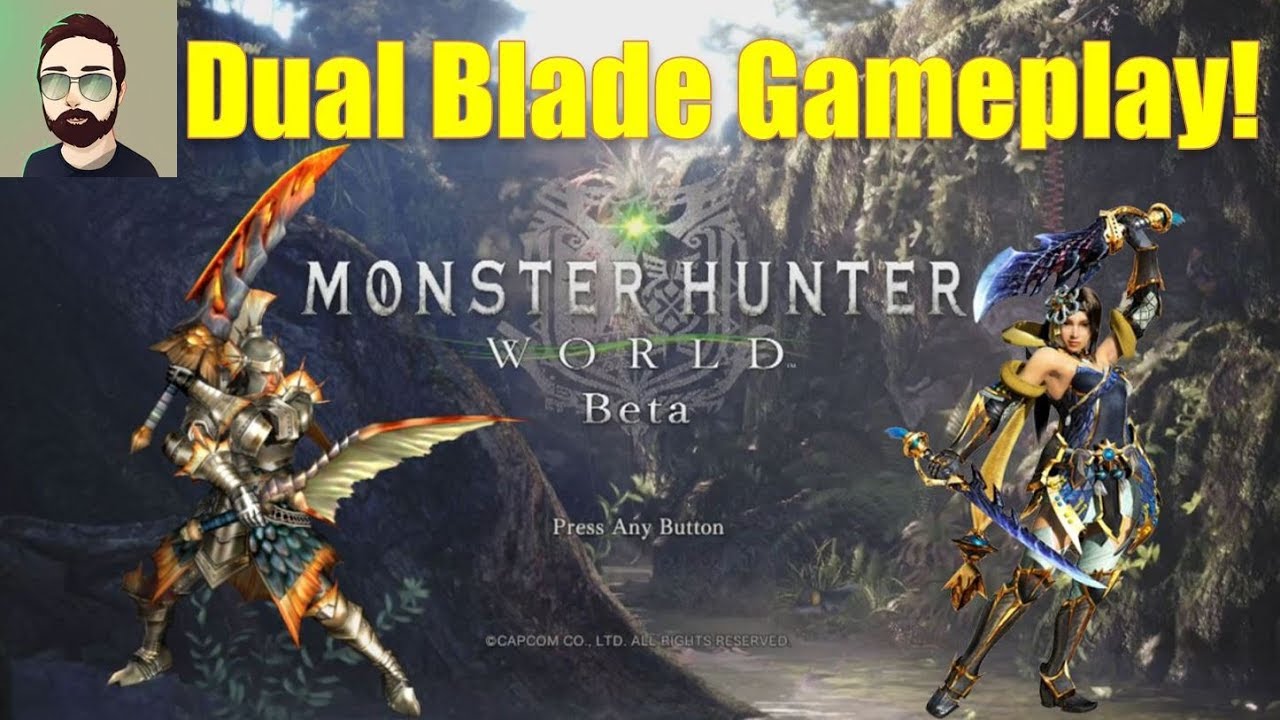 MH World Dual Blades Gameplay - YouTube