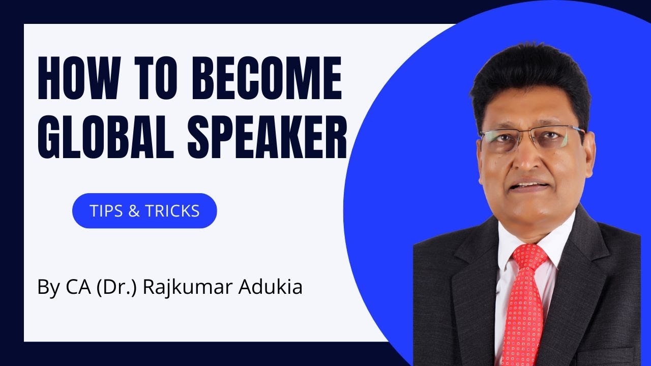 How to Become Global Speaker - YouTube